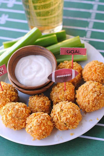 Skinny Buffalo Chicken Bites - Eat Yourself Skinny