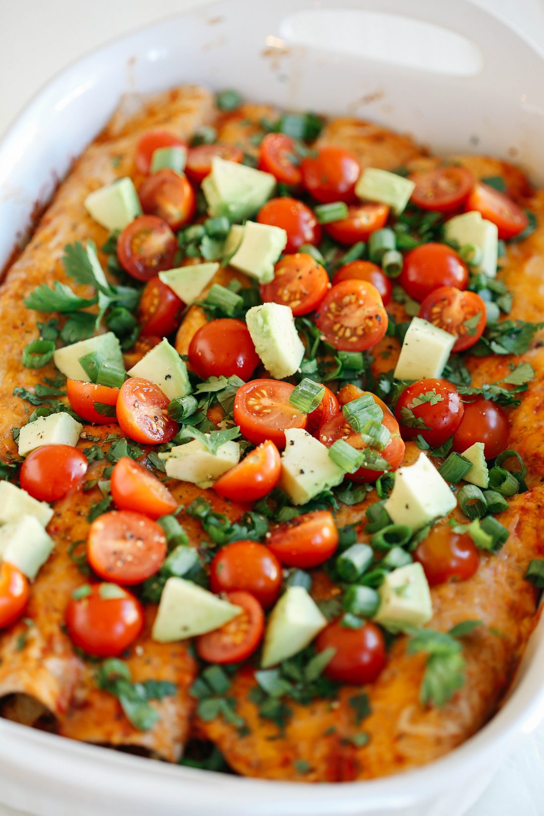 Healthy Breakfast Enchiladas - Eat Yourself Skinny