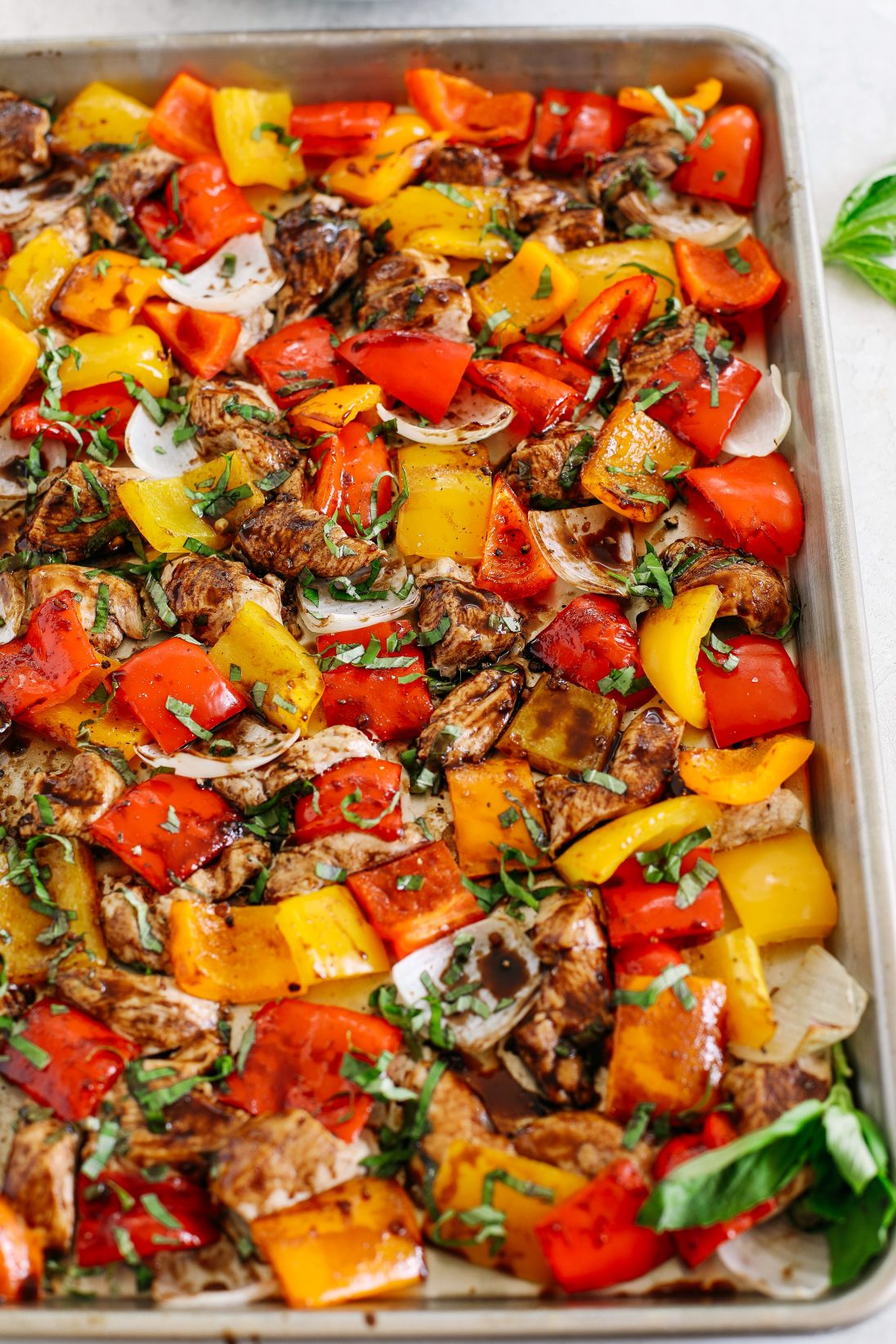 Sheet Pan Honey Balsamic Chicken And Veggies Eat Yourself Skinny Sheet Pan Honey Balsamic Chicken And Veggies Eat Yourself Skinny