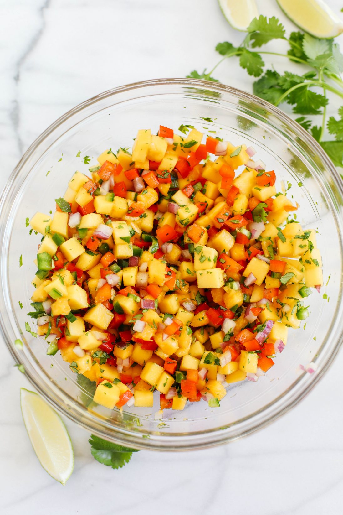 Mango Sriracha Salmon Tacos - Eat Yourself Skinny