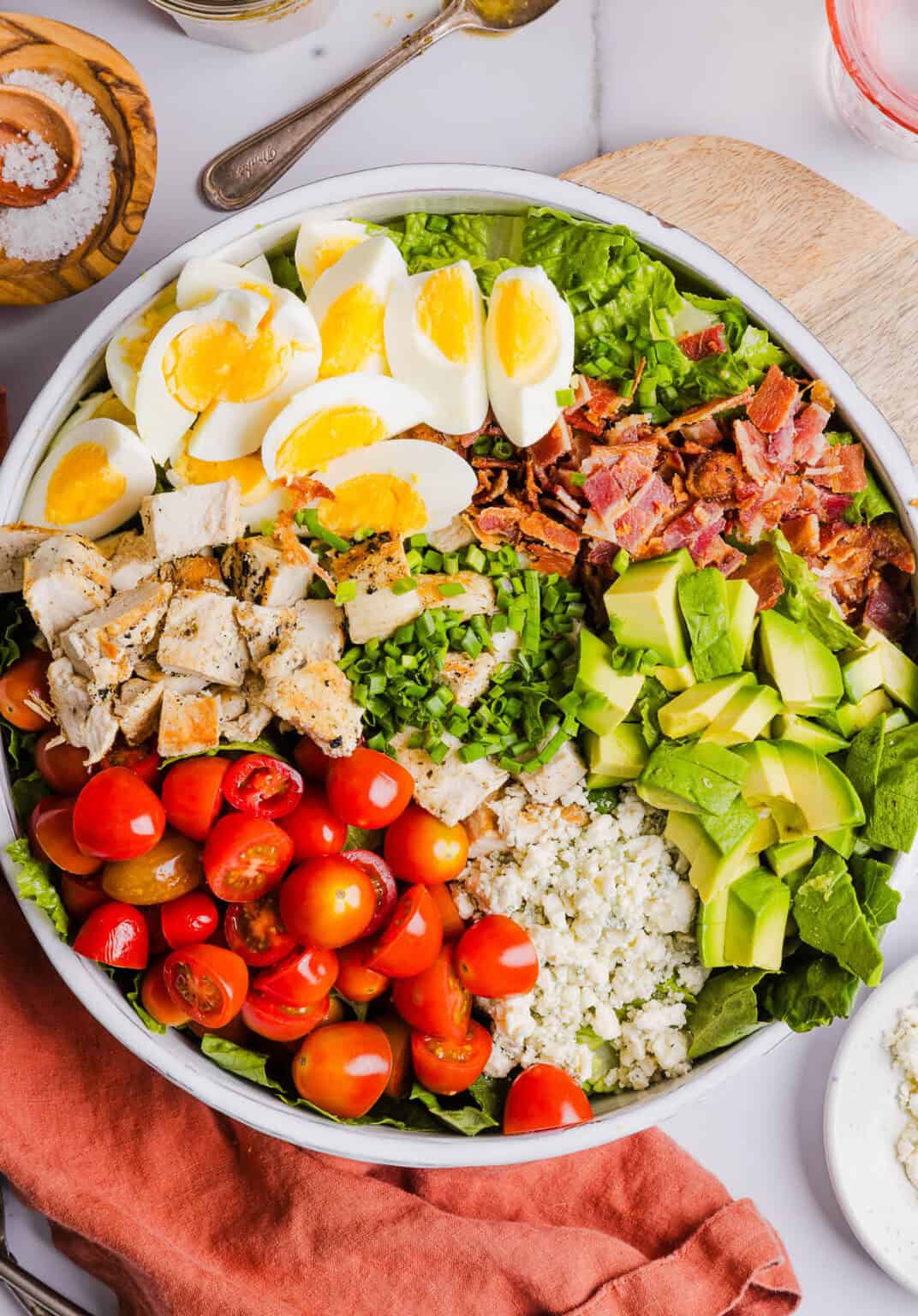 Chicken Cobb Salad - Eat Yourself Skinny